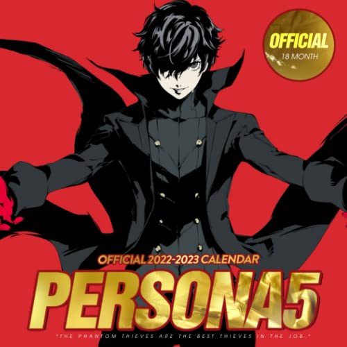 Persona 5: OFFICIAL 2022 Calendar - Video Game calendar 2022 - Persona ...