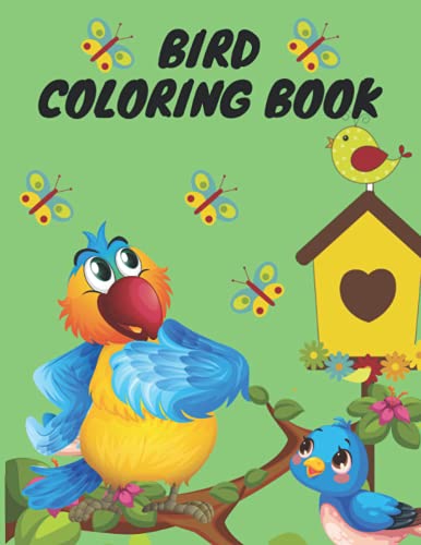 Bird Coloring Book: See the beautiful birds around us and colored them ...