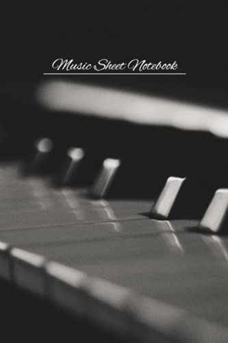 Music Sheet Notebook: Blank Music Writing Notebook | Composition ...