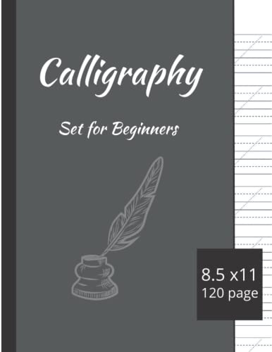 Calligraphy Set for Beginners: 120 Sheet of Calligraphy Practice Paper ...