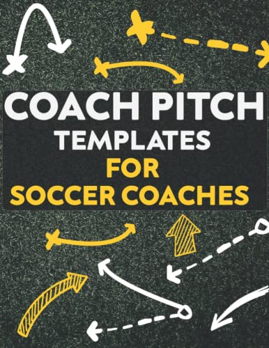 Coach Pitch Templates for Soccer Coaches: Player Tracking & Game Notes ...