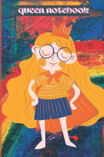 queen notebook: queen notebook nice gift for your friend or a lover of ...