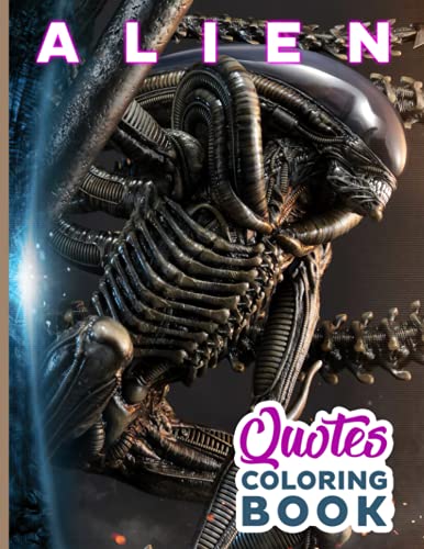 Alien Quotes Coloring Book: Enchanting Adult Coloring Books For Women ...