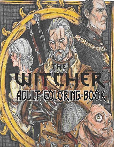 The Witcher Coloring Book | The Witcher Coloring Sheets – GSET