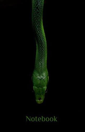 Snake Notebook: Animals Edition 5.5 x 8.5 Medium Ruled, 100 Pages ...