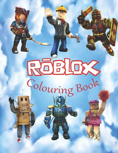 Roblox Colouring Book: Roblox Colouring Book For Kids & Adult ...