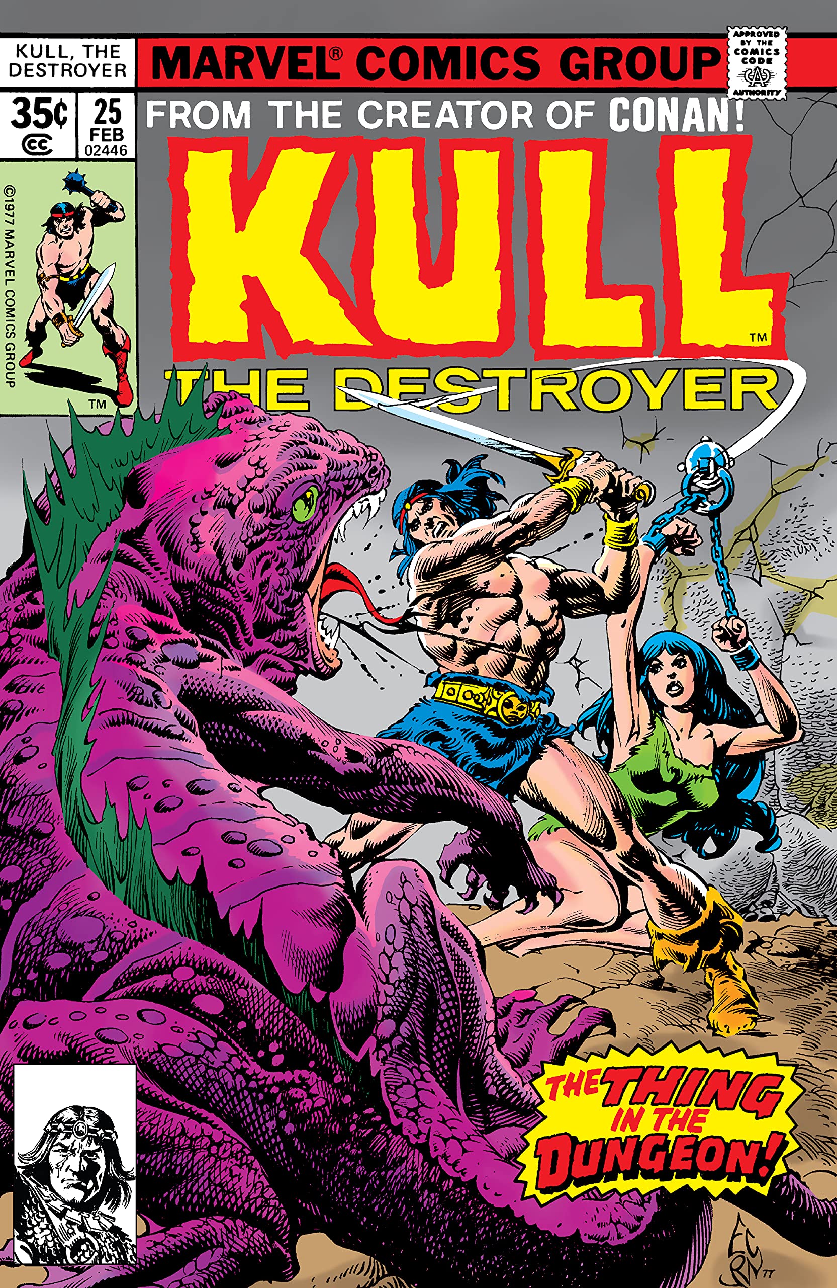 Kull The Destroyer (1973-1978) #25 (Kull The Conqueror by Donald F ...