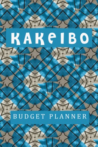 Blue Kakeibo Budget Planner: Planner | 120 Pages / Personal Expense ...