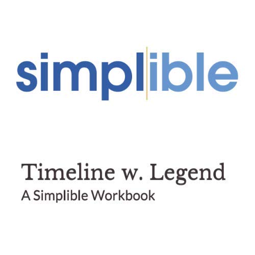 Timeline w. Legend: A Simplible Workbook by Brad Luffy | Goodreads