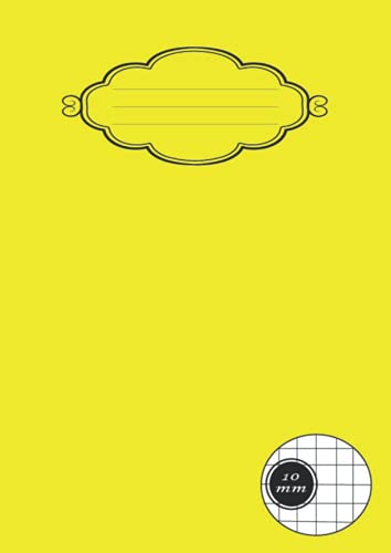 maths exercise book 10mm square a4: 1cm Squares, Grid Ruled School ...