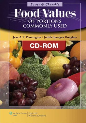 Bowes And Church's Food Values of Portions Commonly Used by Ph.D ...