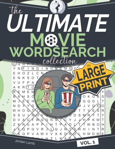 The Ultimate Movie Wordsearch Collection in Large Print Vol. 1: Movie ...