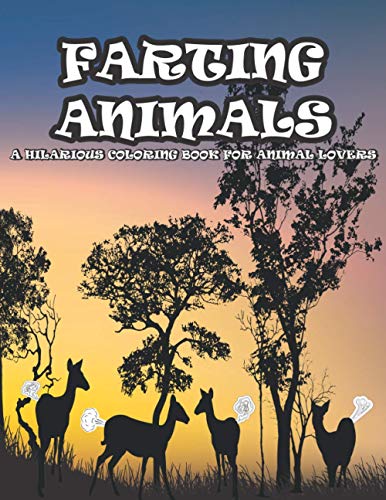 Farting Animals: Jungle Forest and Wild Farting Animals Coloring Book ...