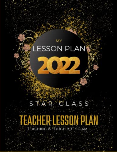 2022 TEACHER LESSON PLAN: Perfect academic standard teacher planner ...