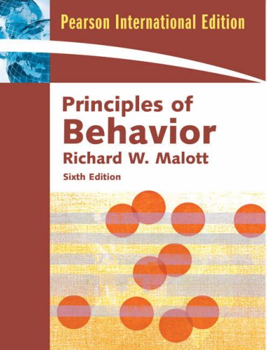 Principles of Behavior by unknown author | Goodreads