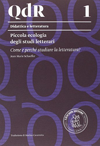QDR 1 DIDAT LETTER LES PICCOLA ECOLOGIA STUDI by Unknown Author | Goodreads