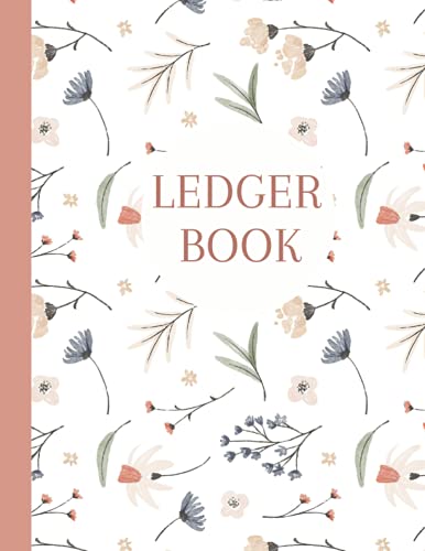 LEDGER BOOK: Accounting Ledger Book for Tracking your Income and ...