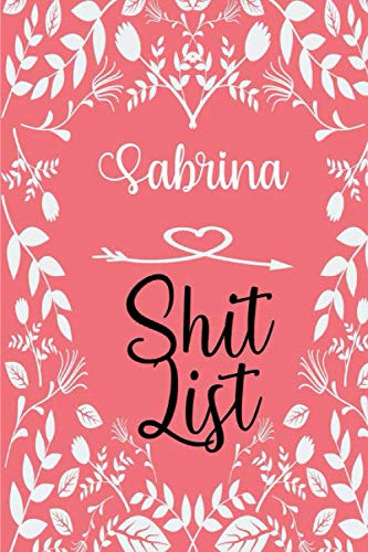 Sabrina Shit List: Weekly And Daily Task Planner | Daily Work Task ...