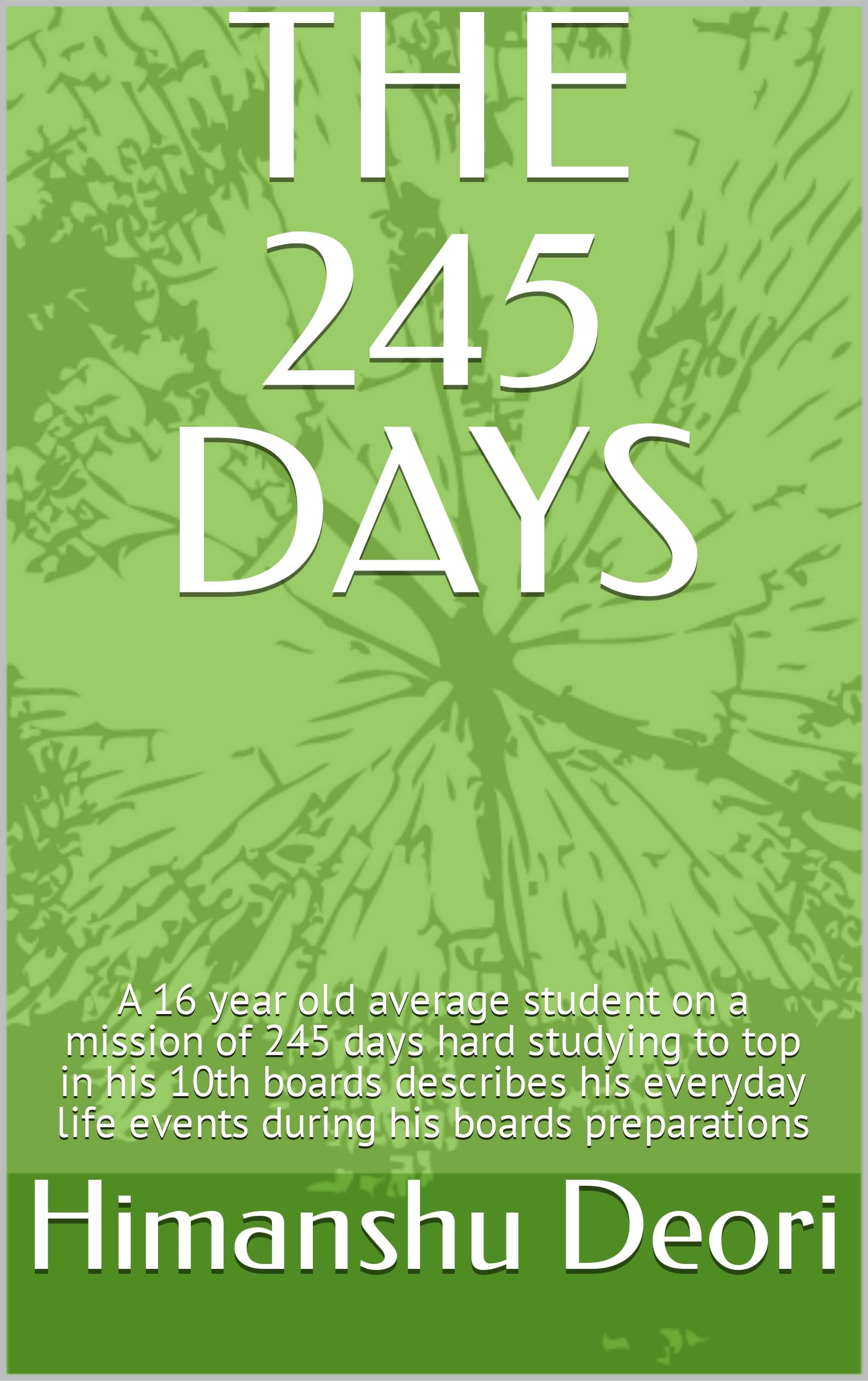 THE 245 DAYS : A 16 year old average student on a mission of 245 days ...