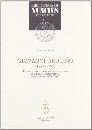 GIOVANNI ARDUINO (1714-1795) by Ezio Vaccari | Goodreads