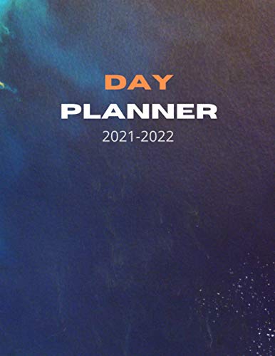 Day Planner 2021-2022: A 3 Month or 90 Days Planner Notebook,Navy Blue ...