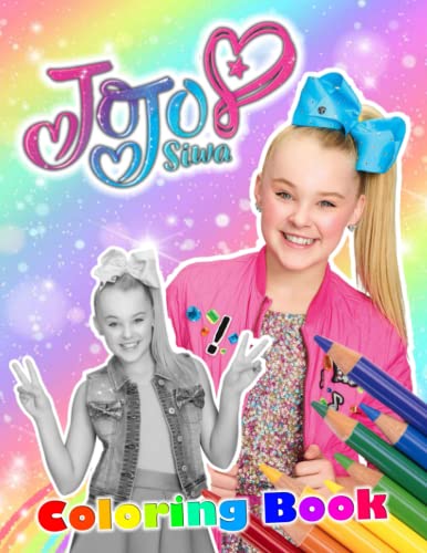 Jojó Sìwa Coloring Book: Awesome Colouring Book For Any Fan of Jojó ...