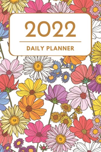 2022 Daily Planner: 2022 Agenda | 6"x 9" inches | 365 Pages/ one page ...