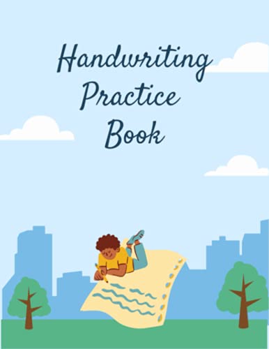 Handwriting Practice Book: 120 pages 8.5 x 11 Handwriting Paper by ...