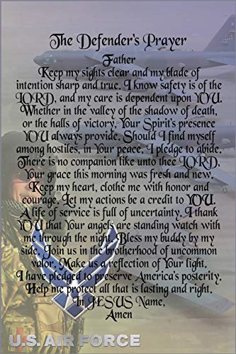 The Defender's Prayer ACTS Prayer Journal: Air Force Airman's 6x9 ...