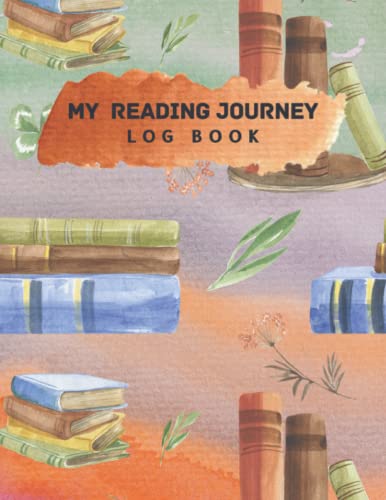 My Reading Journey Log Book: 100 Spacious Record Pages and Notebook ...