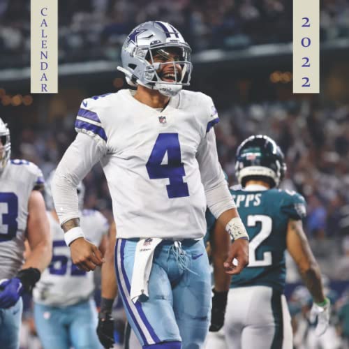 Official Dalllas Cowboys calendar 2022: Official dalllas cowboys 2022 ...