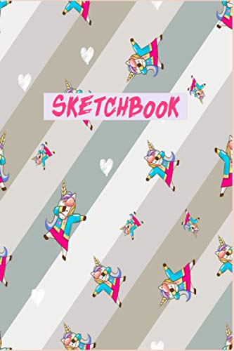 SketchBook: sketchbook for kids 9-12 5 star Unicorn Journal and ...