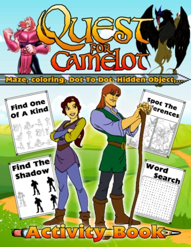 The Activity Book: Challenging Favorite Magic Coloring Sword Word ...