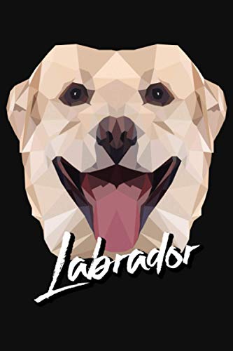 Polygon Dog | Cute Labrador Gift.: Dogs Notebook: Funny Dog Notebook to ...