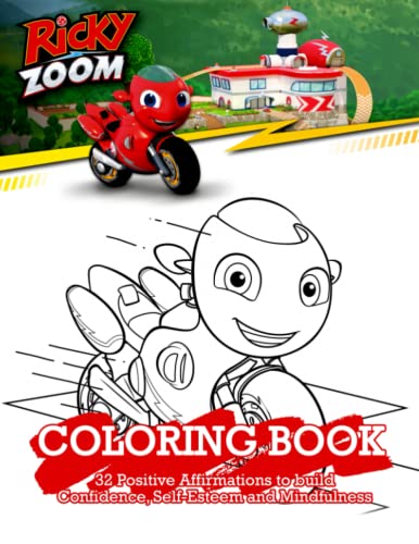 Rícky Zoóm Coloring Book: Excellent Photos Of Cartoon Characters Easy ...