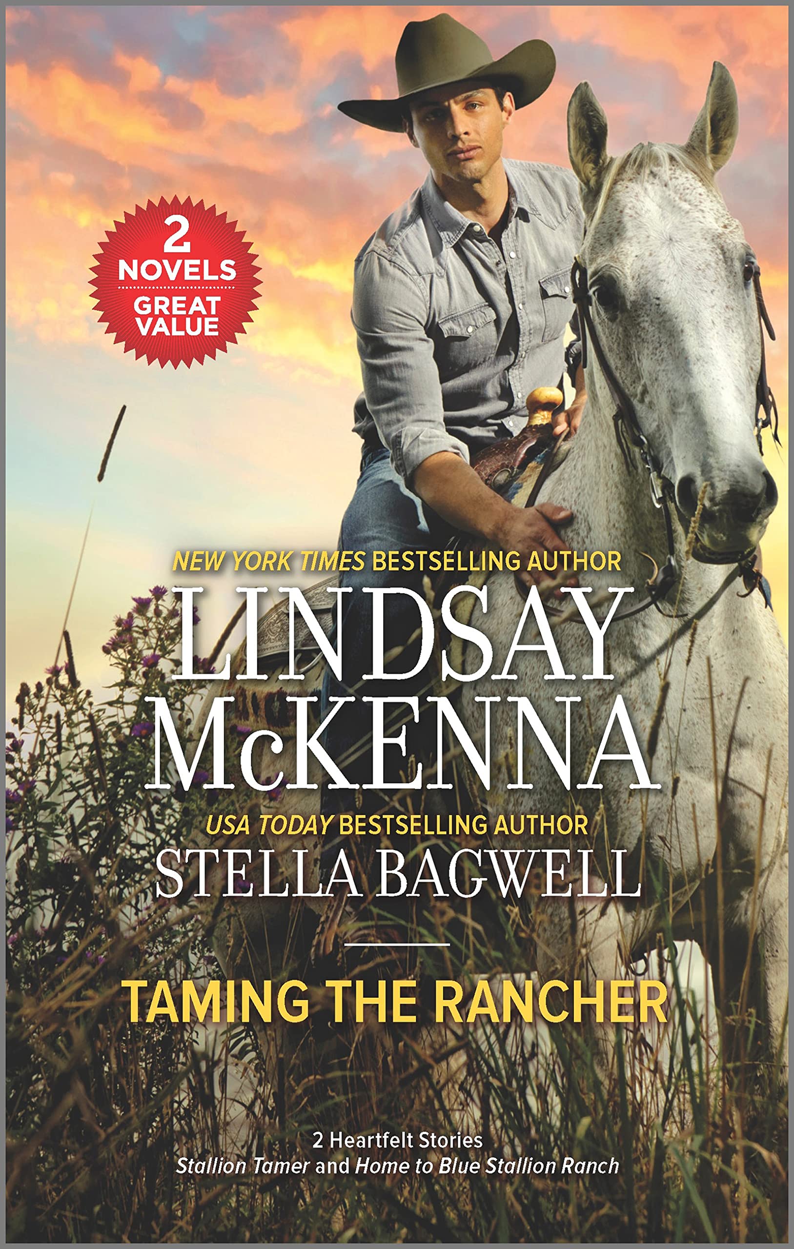 Taming the Rancher/Stallion Tamer/Home to Blue Stallion Ranch by Stella ...