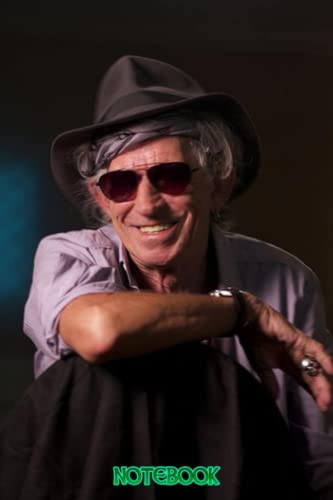 Notebook : Daily Planner Keith Richards Journal/ Diary Gift For Fans ...