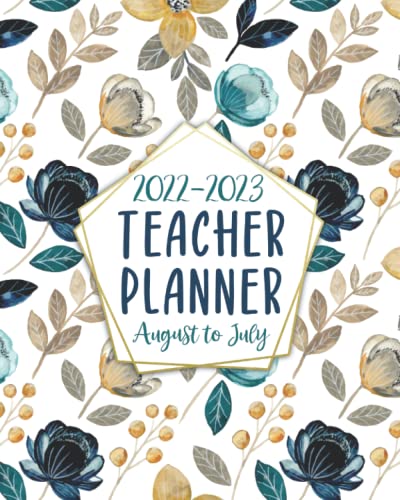 2022-2023 Teacher Planner: Monthly and Weekly Class Organizer | Lesson ...