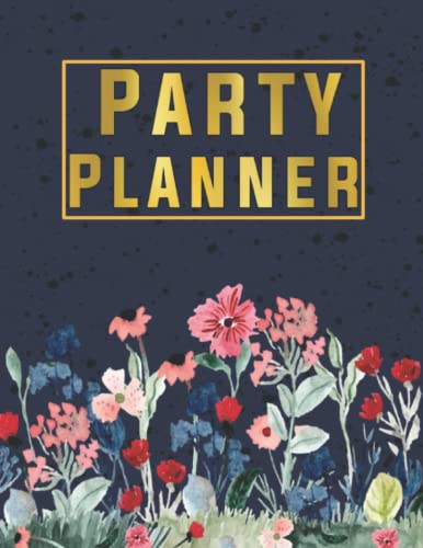 Party Planner: Organizer Holiday Party 110 pages Planning Management ...