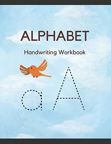 ALPHABET Handwriting Workbook: For preschool practice.Cursive Uppercase ...