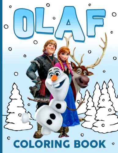 Olaf Coloring Book: Creativity Jumbo Beautiful Adults Unofficial by ...