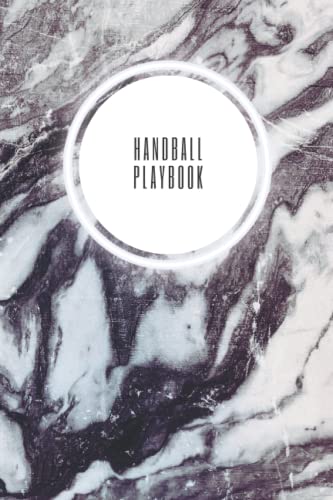 Handball Playbook: Monthly Organizer for Handball on 100 pages | White ...