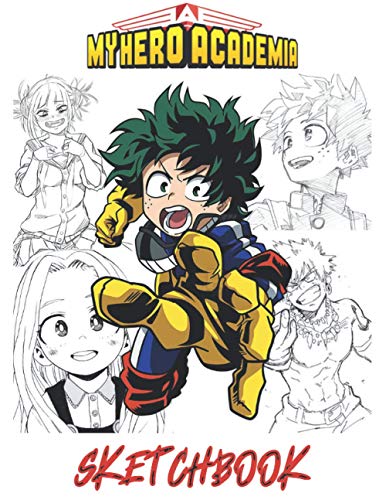 Sketchbook My hero academia: Unique Anime Sketch book My Hero academia ...