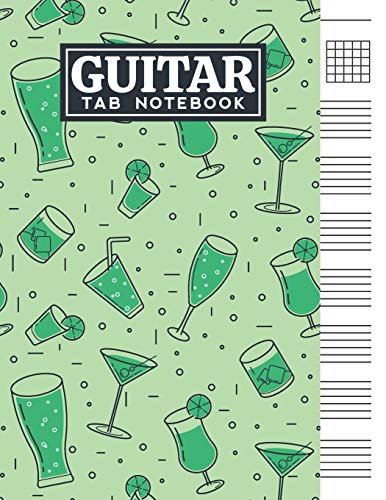Guitar Tab Notebook: Blank 6 Strings Chord Diagrams & Tablature Music ...