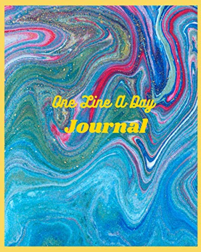 One Line A Day Journal: one line a day a five year memory book, Diary ...