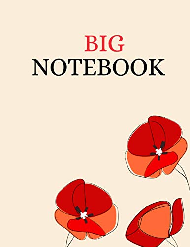 Big Notebook: Extra Large Giant Notebook, 500 College Ruled Pages ...