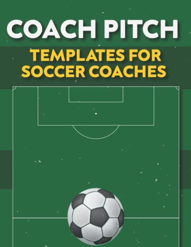 Coach Pitch Templates for Soccer Coaches: Player Tracking & Game Notes ...
