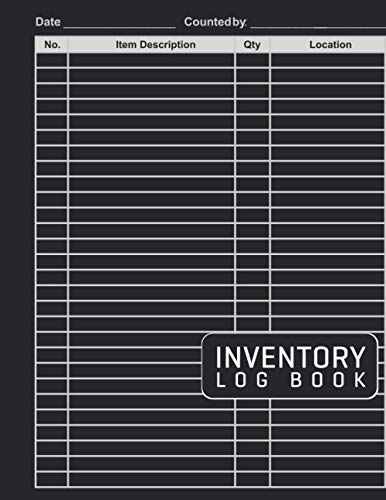 Inventory Log Book: Inventory and Stock Management Log Book for Small ...