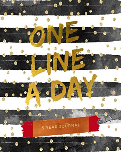 5 Year Journal One Line a Day: A Five-Year Memory Book by JRL Modern ...