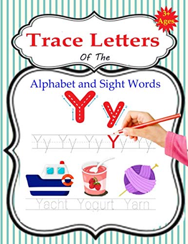 Trace Letters Of The Alphabet and Sight Words: Lots and Lots of Letter ...